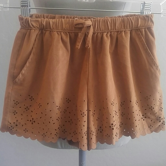 abercrombie kids | Bottoms | Faux Suede Laser Cut Out Shorts | Poshmark